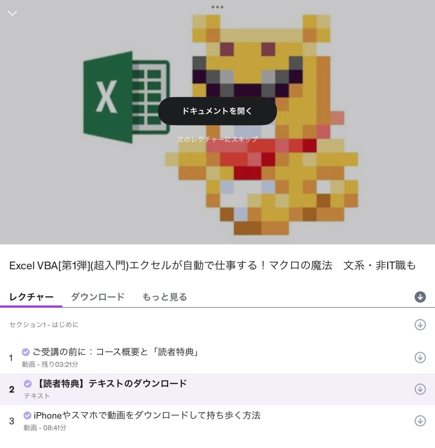受講したら結構良かった Udemyの｢Excel VBA｣講座体験記 | Ponta-gon blog